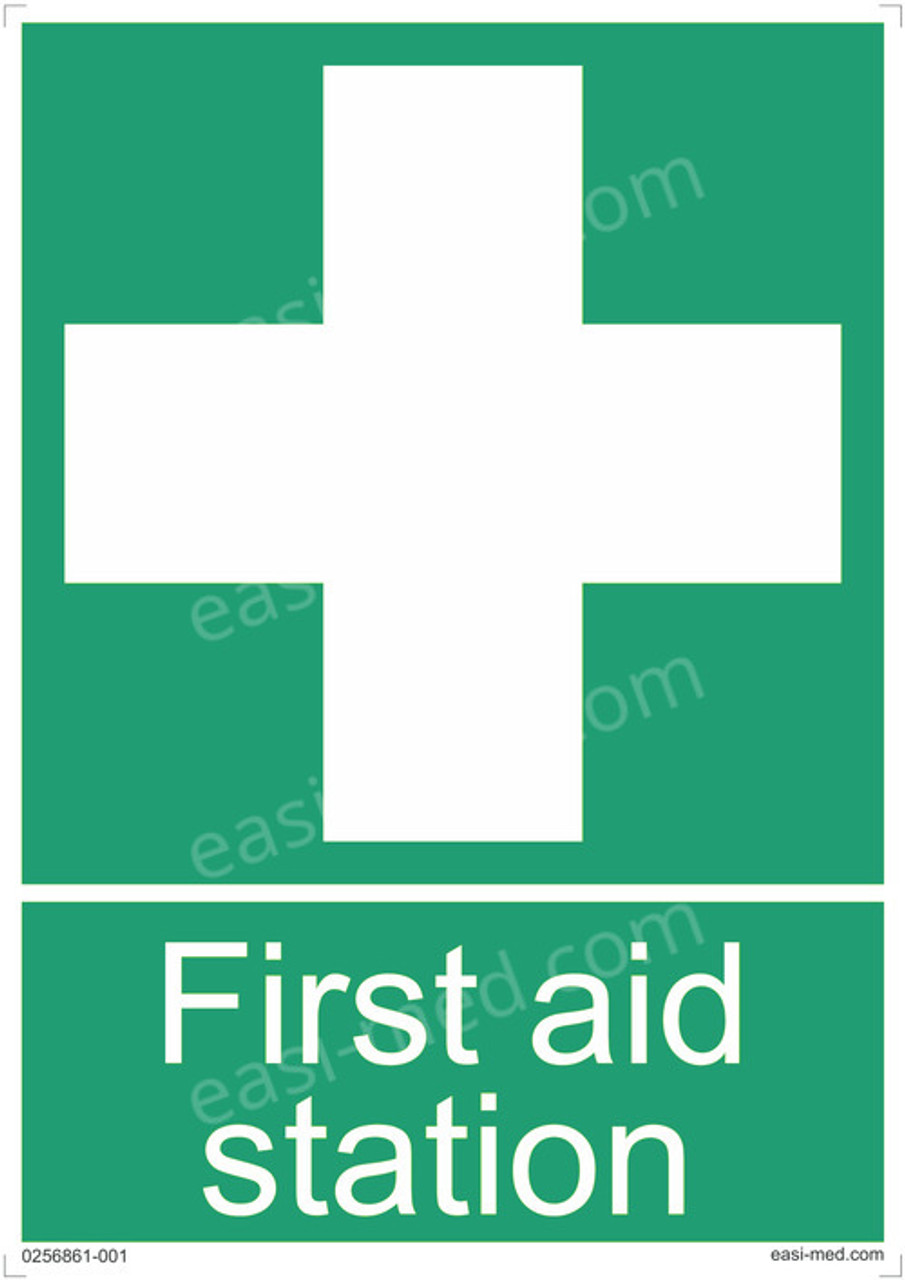 First Aid Station Sign - easi signs